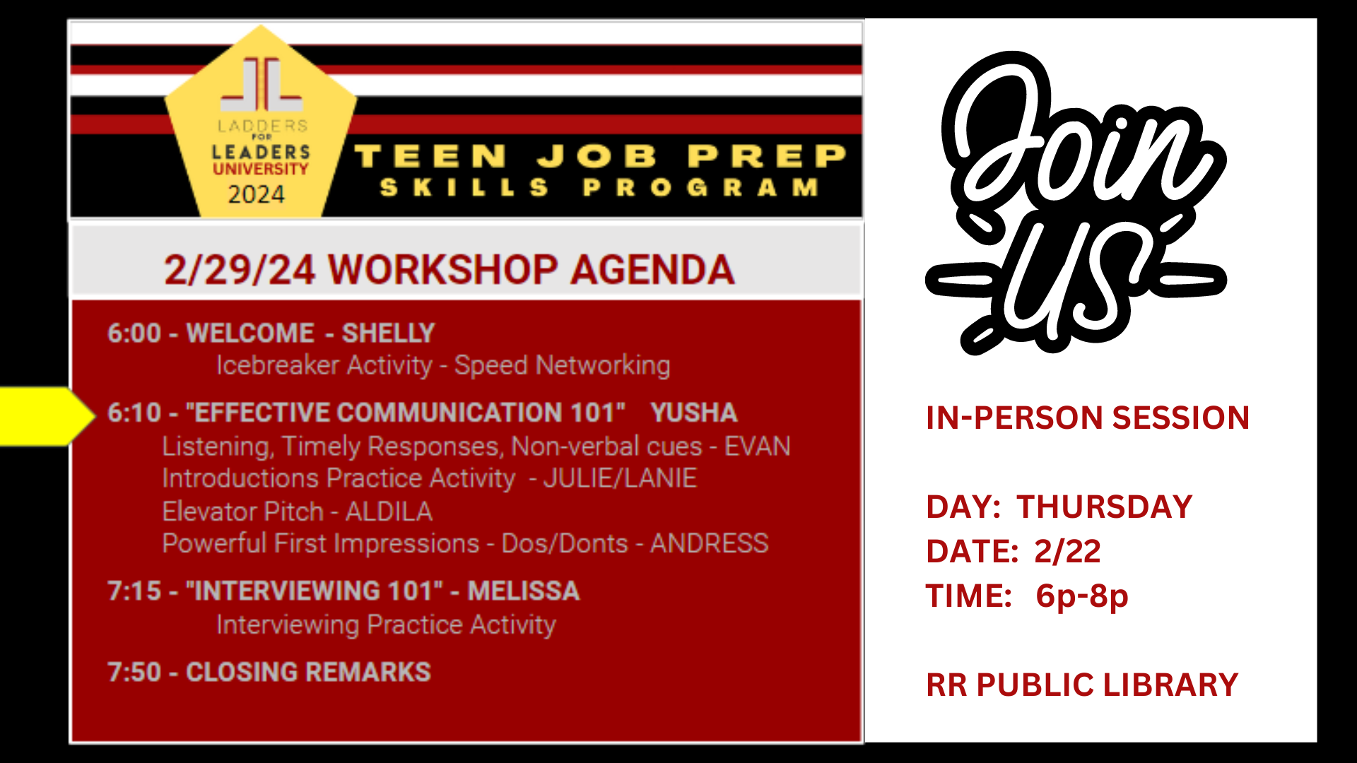 Ladders for Leaders University - Ladders For Leaders