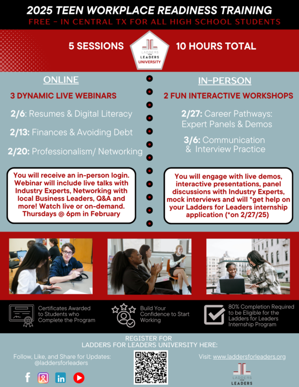 Ladders for Leaders University - Ladders For Leaders